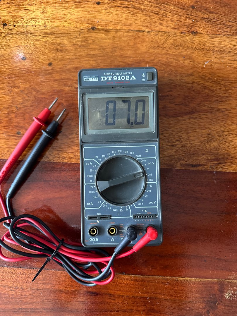 Hoang DT9102A Digital Multimeter, Furniture & Home Living, Home ...