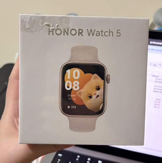 Honor Watch 5 - Gold BNIB, Mobile Phones & Gadgets, Wearables & Smart ...