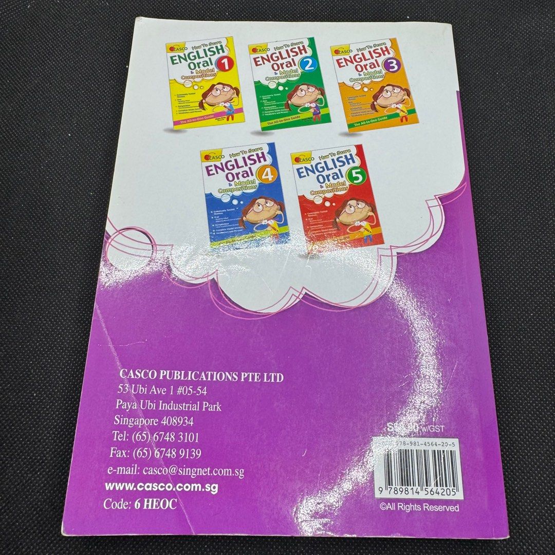 How to score English Oral & Model Compositions Primary 6 PSLE Revised ...