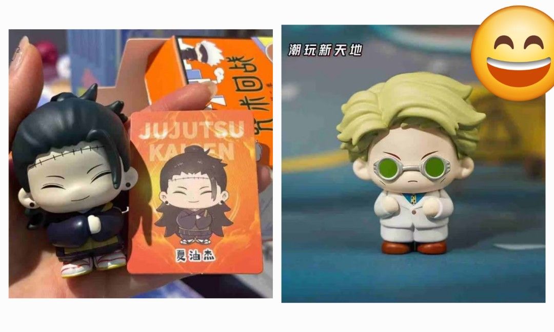 Jujutsu kaisen blind box, nanami, geto, wtt to gojo wts, Hobbies & Toys ...
