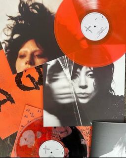 Lady Gaga Mayhem x Bad World Split Liquid Filled Vinyl LP Blood Records ...