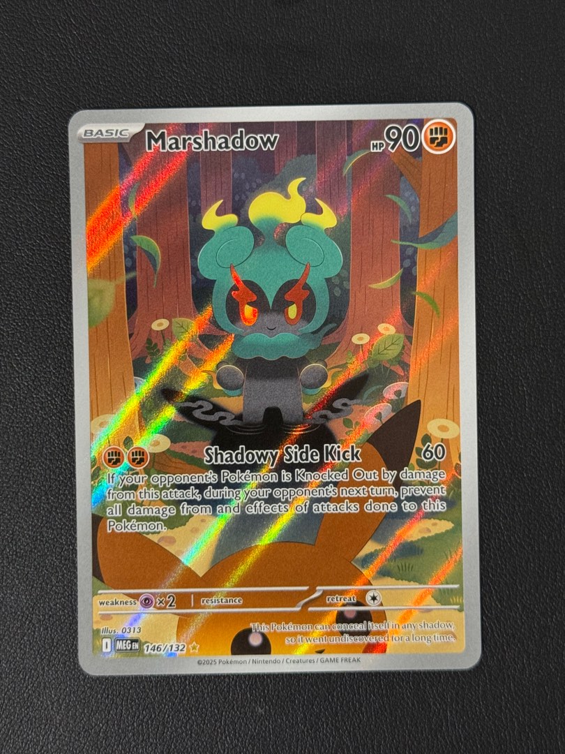 Marshadow Illustration Rare - Pokemon TCG Mega Evolution, Hobbies ...
