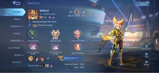 Account MLBB mobile legends legend valir, Video Gaming, Video Games ...