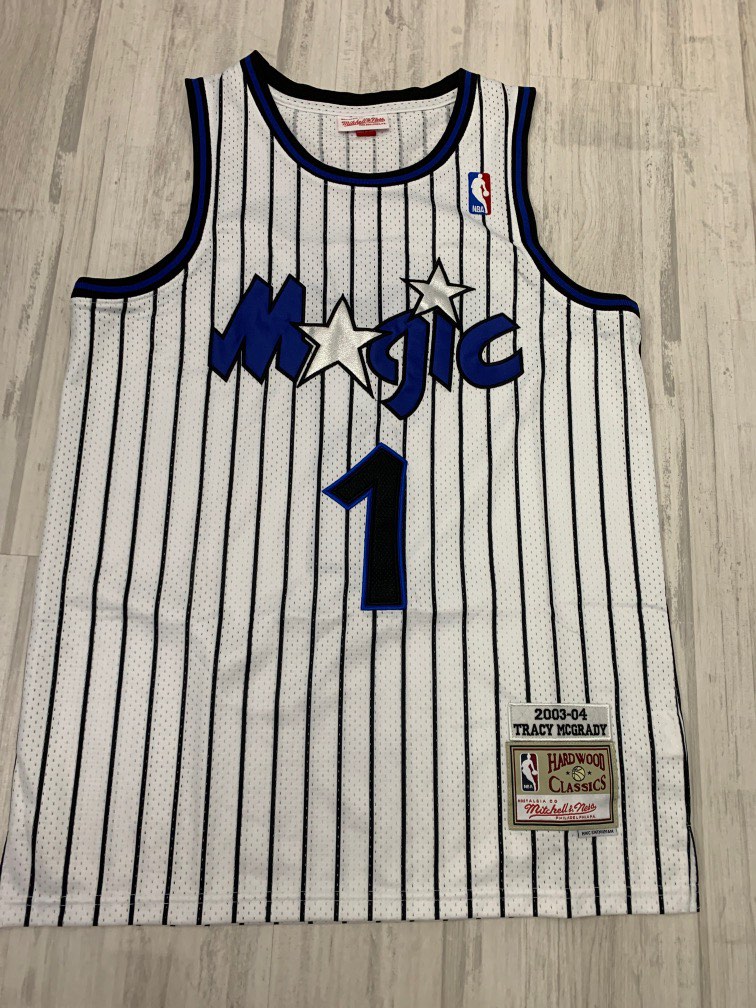 NBA 魔術隊 經典款 1號 球衣 T-Mac Tracy mcgrady 麥迪, 他的時尚, 上衣與西裝, 背心在旋轉拍賣
