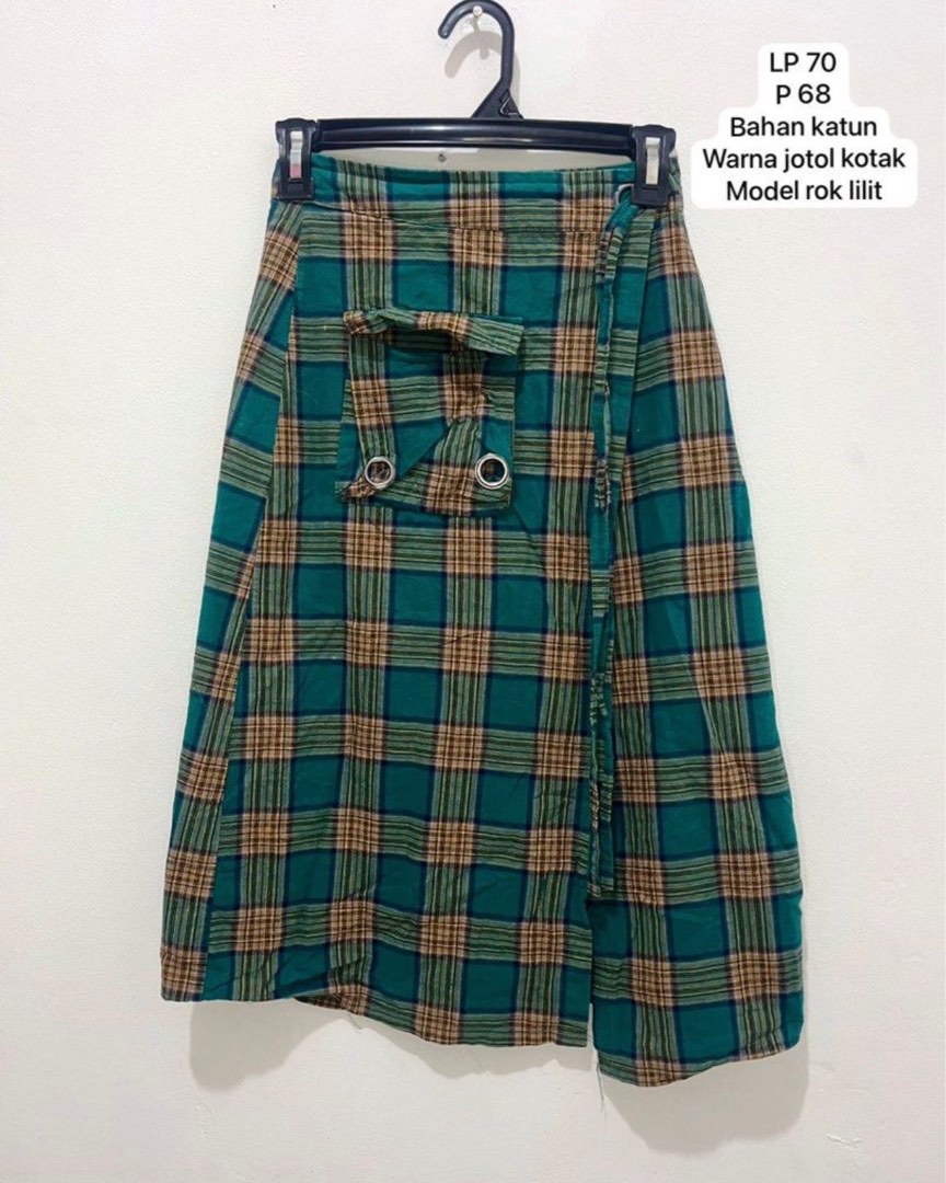 ‼️NETT Tartan Skirt rok lilit vintage warna jotol pinterest korea look ...
