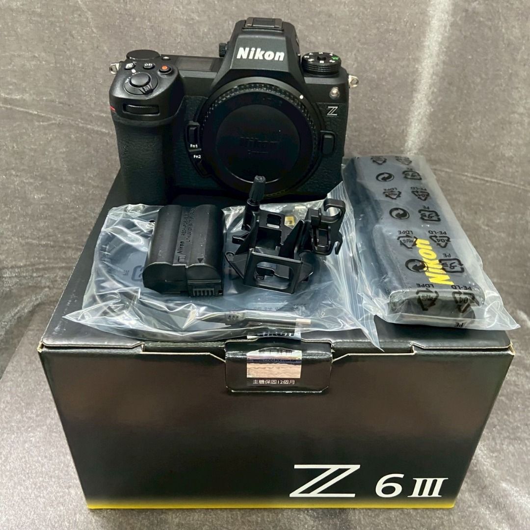 Nikon Z6III Z63 Z6 III 單機身 保固內 公司貨 (快門2xxx), 相機攝影, 相機在旋轉拍賣