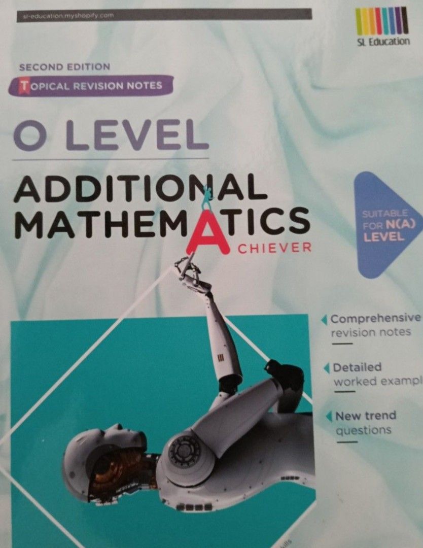 O Level Additional Mathematics Revision Notes, Hobbies & Toys, Books ...