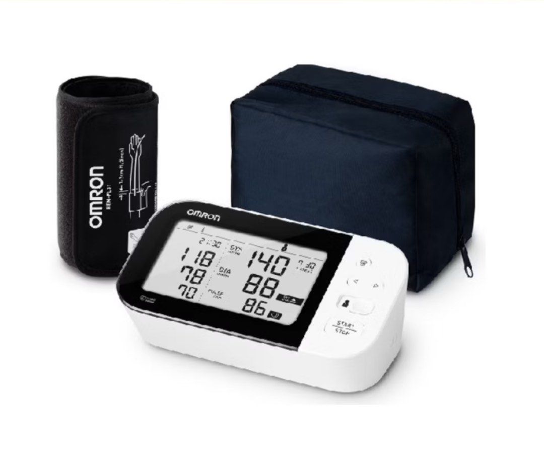 Omron HEM-7361T Automatic Blood Pressure Monitor, Health & Nutrition ...