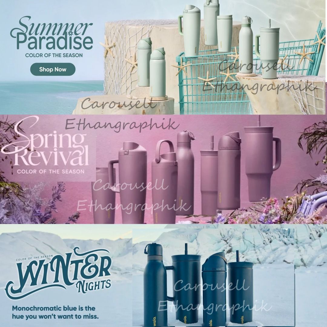 Owala FreeSip 24oz, Color of the season. Spring Revival, Winter Nights ...