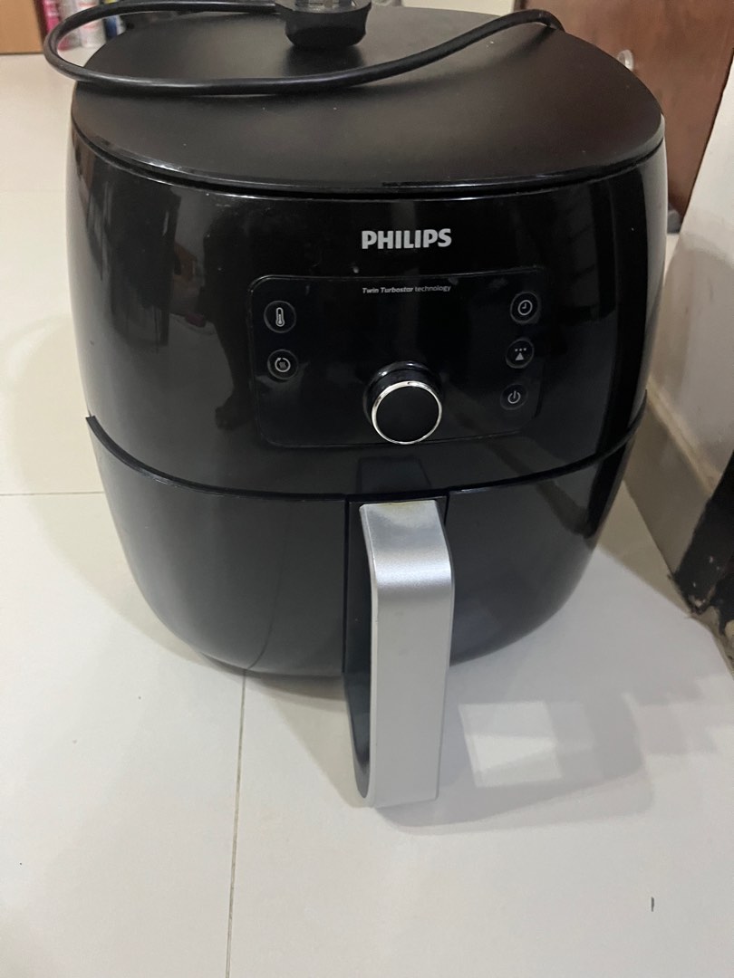 Philips Air Fryer with Twin TurboStar Technology, 家庭電器, 廚房電器, 油炸鍋 ...
