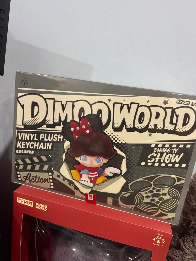 Pop Mart Dimoo World Vinyl Plush Keychain, Hobbies & Toys, Toys & Games ...