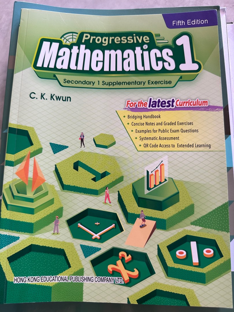 Progressive Mathematics 1 補充練習, 興趣及遊戲, 書本 & 文具, 教科書 - Carousell