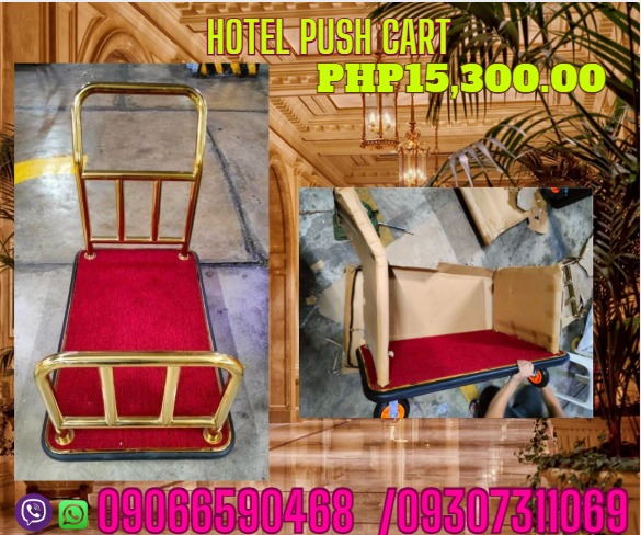 Push Cart hotel , lobby, restaurant, laundry, outdoor, etc., Everything ...