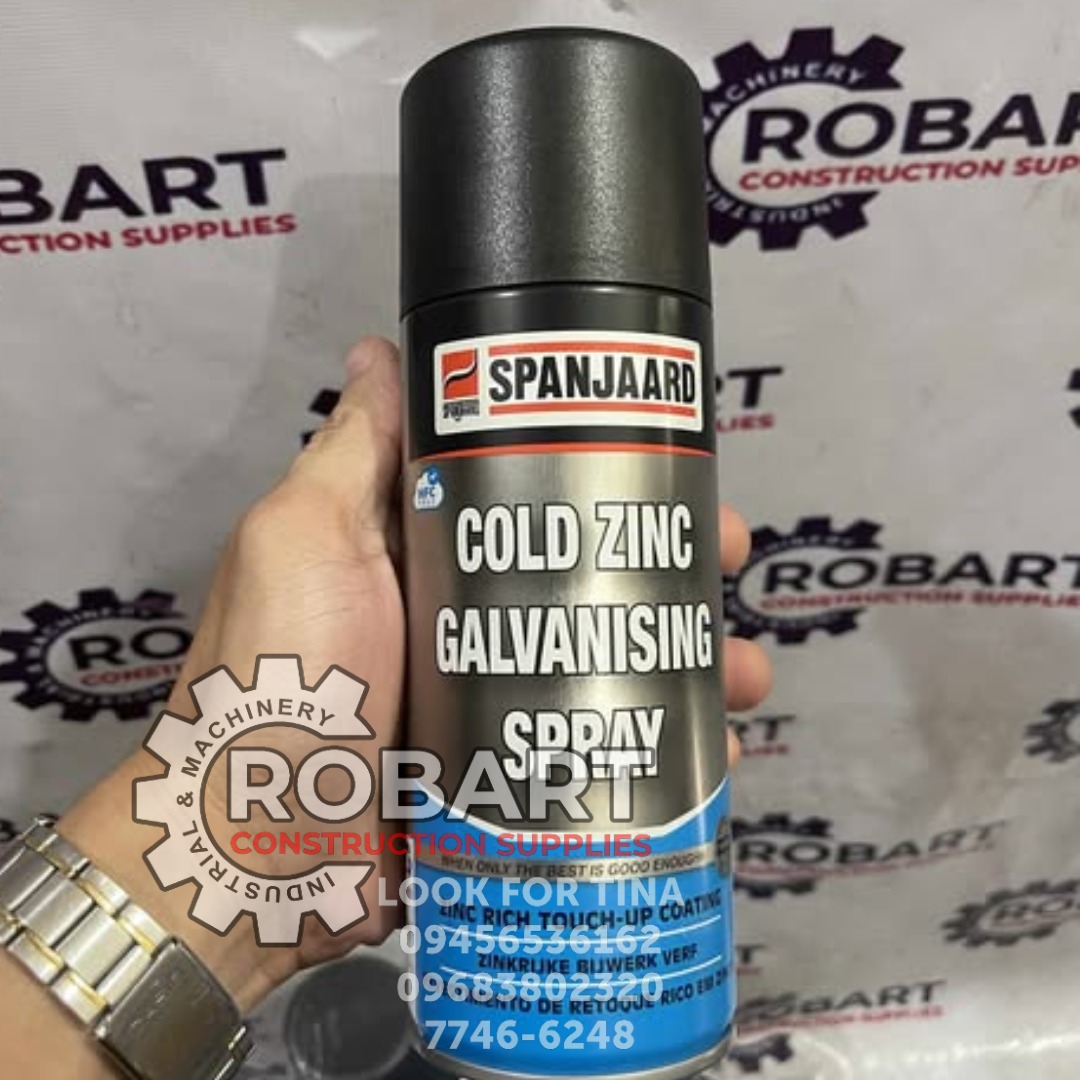 Spanjaard Cold Zinc Galvanizing Spray 400ml, Commercial & Industrial ...