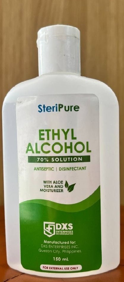 STERIPURE ETHYL ALCOHOL 150 ML CUCUMBER SCENT, Health & Nutrition ...