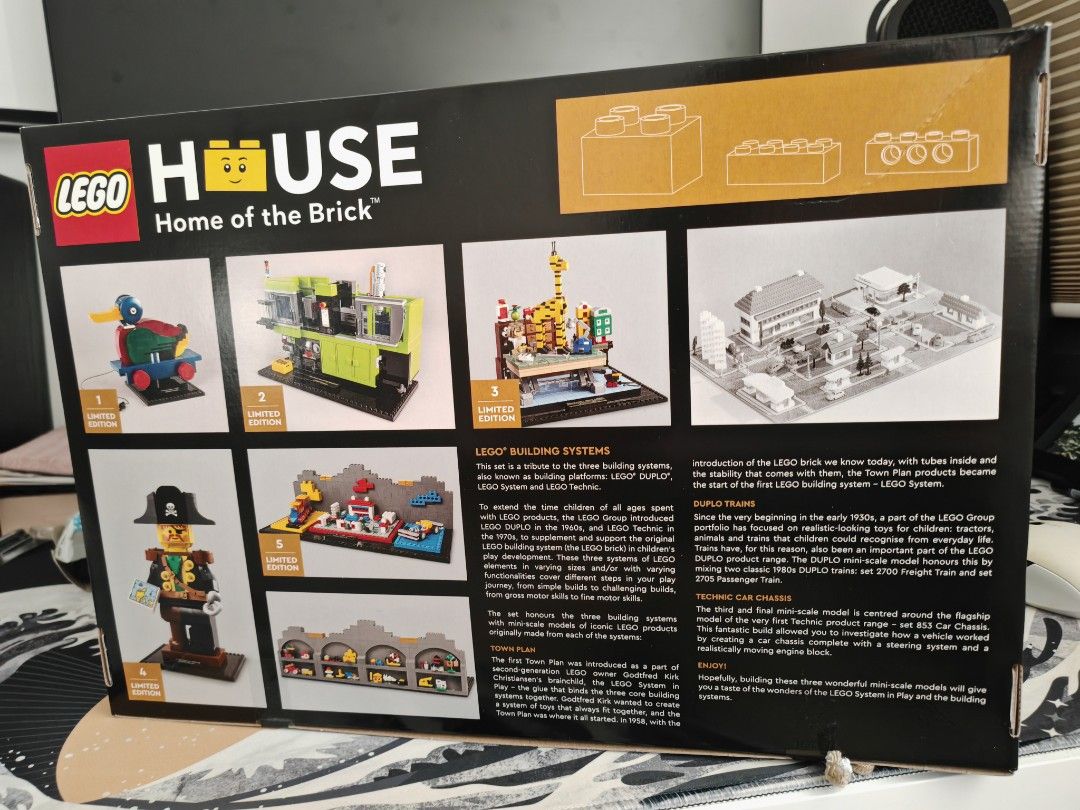 SUPER RARE LEGO House Home of the Brick 40505 Limited Edition - Signed ...