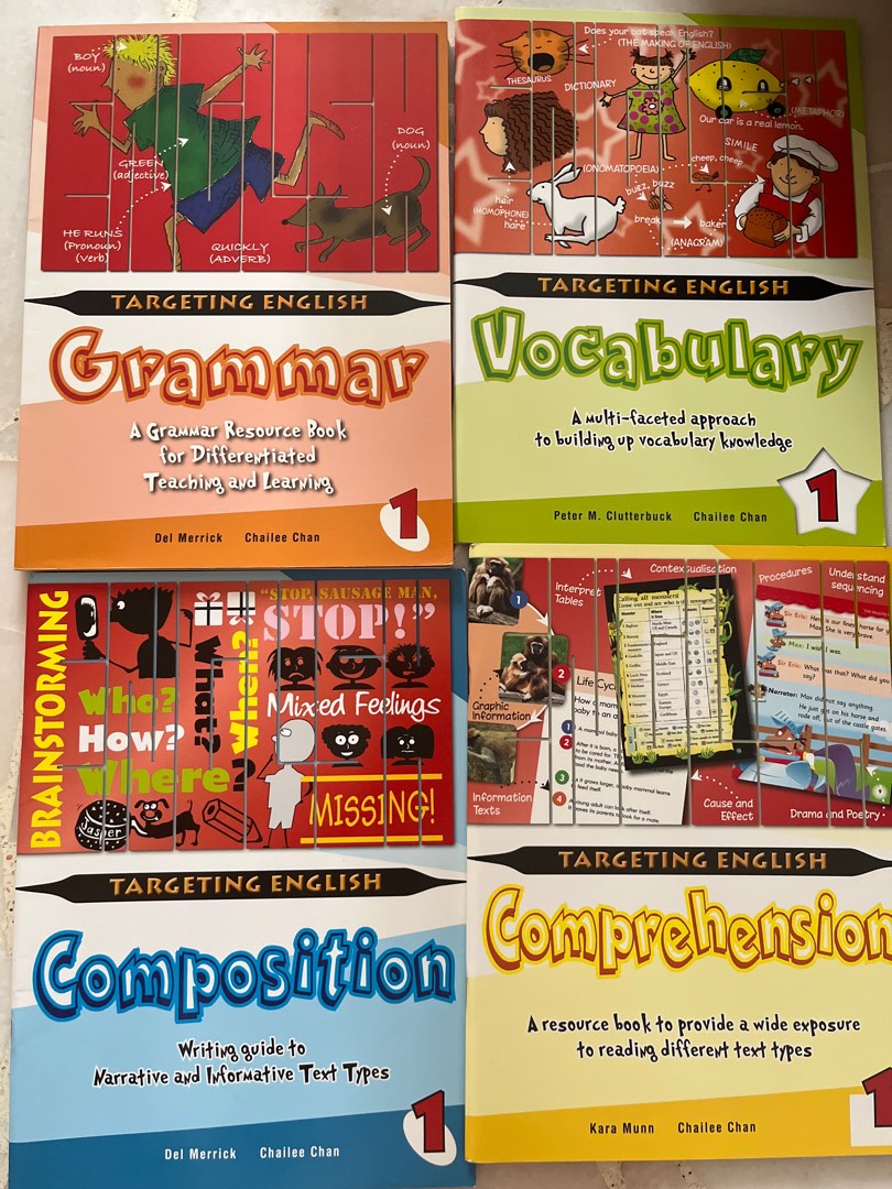 Pri 1 Targeting English Series - Grammar, Vocabulary, Composition ...