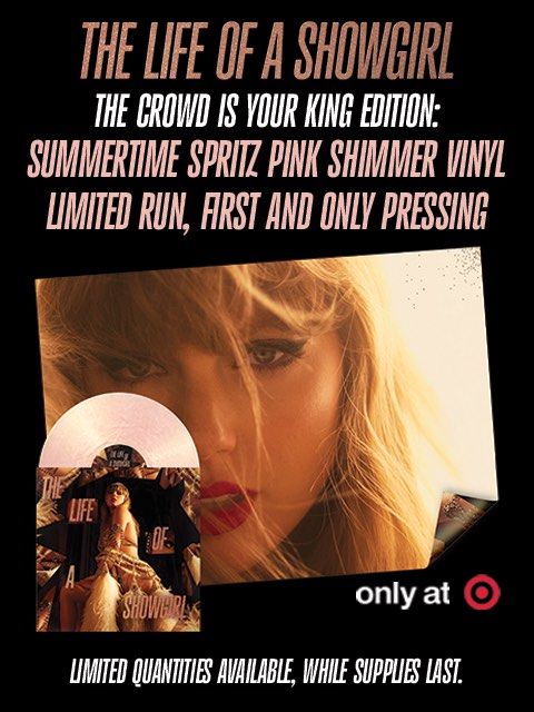 Taylor Swift - The Life of a Showgirl: Target Exclusive Vinyl, Hobbies ...