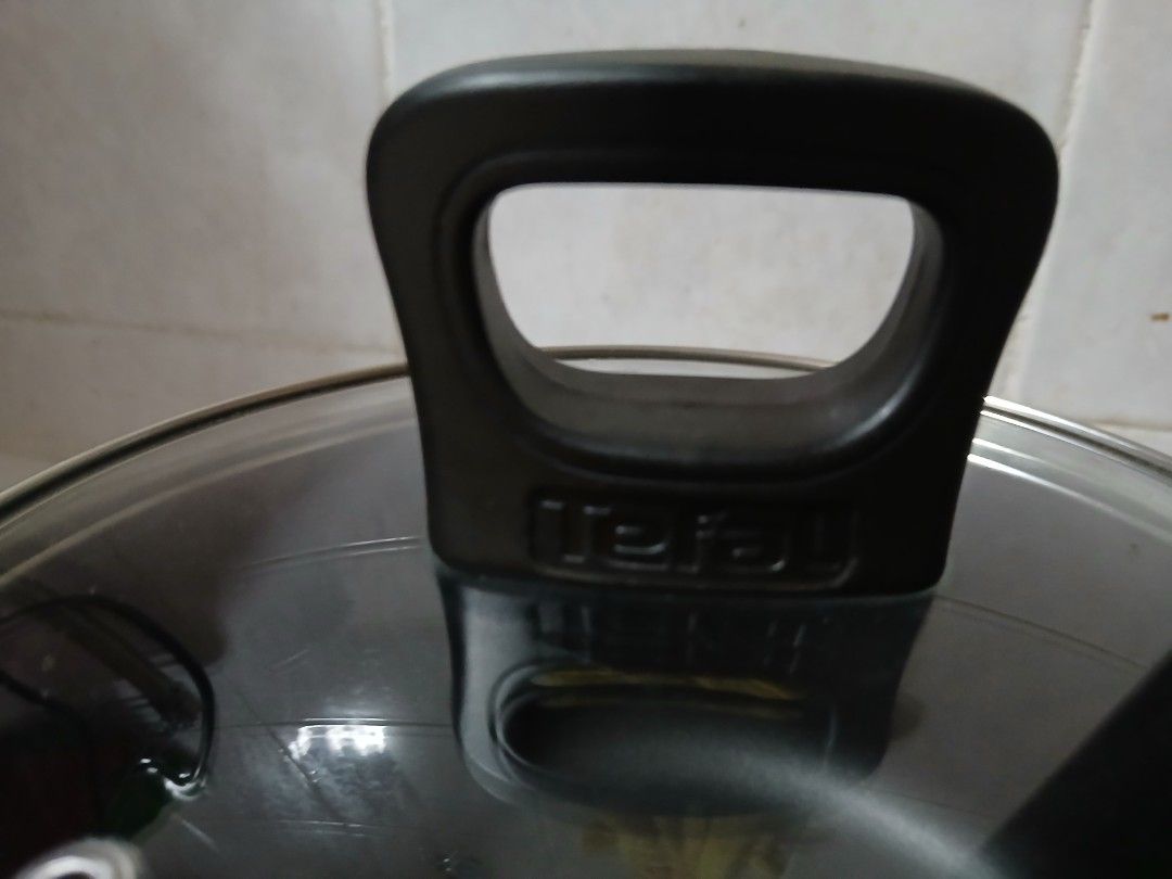 Tefal Induction Pot with Glass Lid, Furniture & Home Living ...