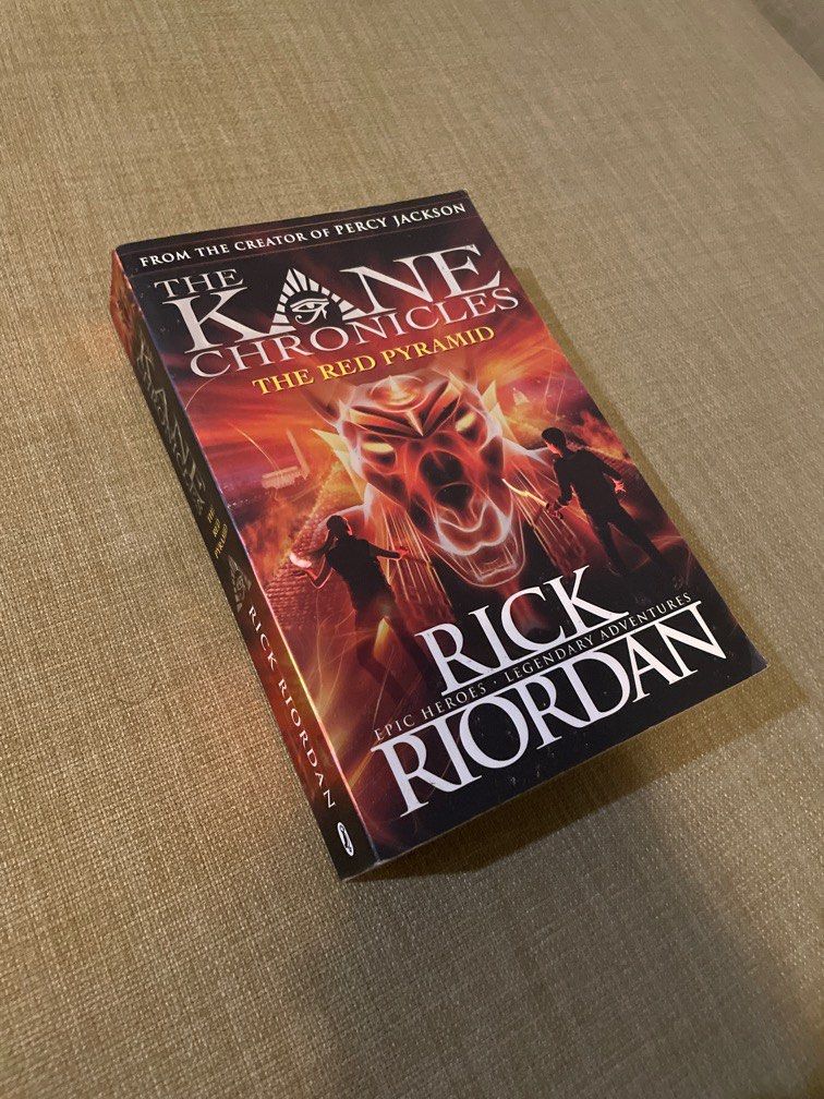 The Red Pyramid – Rick Riordan | Kane Chronicles Book 1 | Egyptian ...