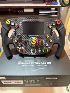 Thrustmaster T300 Ferrari Racing Wheel, Video Gaming, Gaming ...