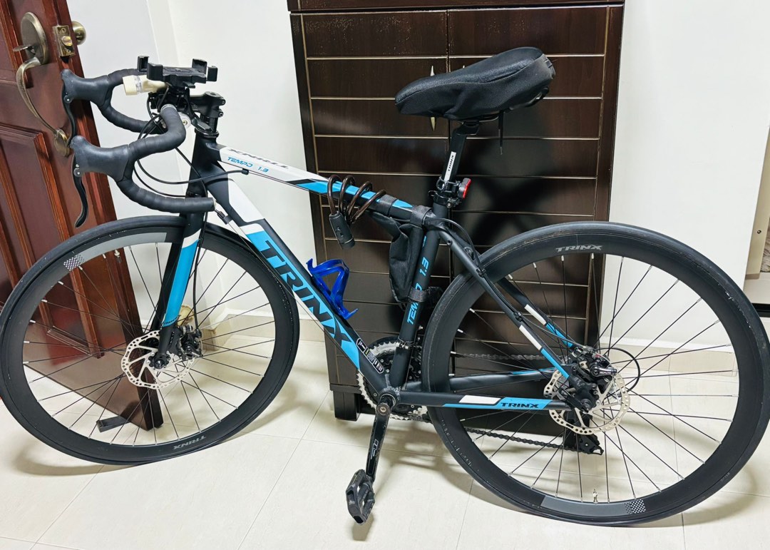 Trinx Tempo 1.8 Road Bike, Sports Equipment, Bicycles & Parts, Bicycles ...