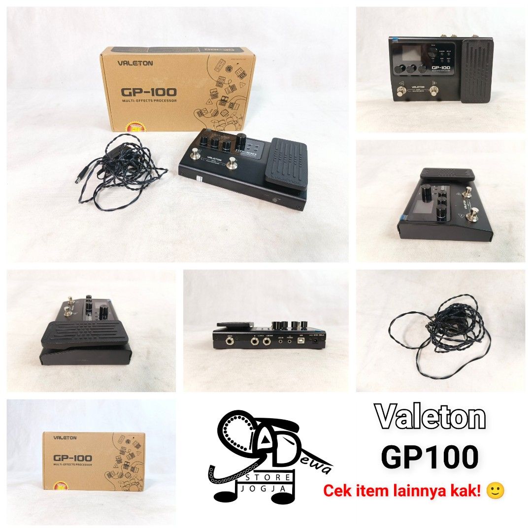 VALETON GP 100 MULTIEFX MULTIEFEK DIGITAL MULTI EFEK GP100, Musik ...