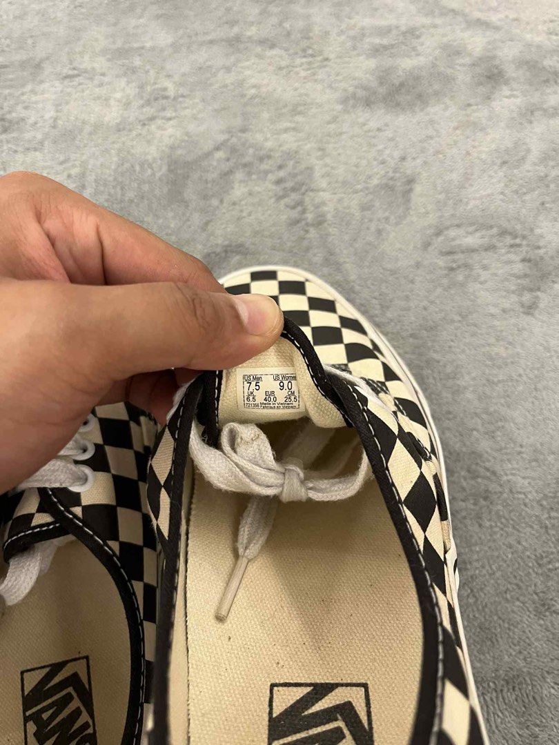 Vans Vault Checkerboard 💯, Men's Fashion, Footwear, Sneakers on Carousell