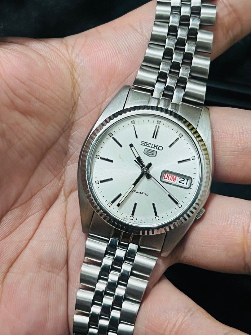 Vintage Seiko 5 Sports SNXJ89 Day Date Datejust Homemage Watch, Luxury ...