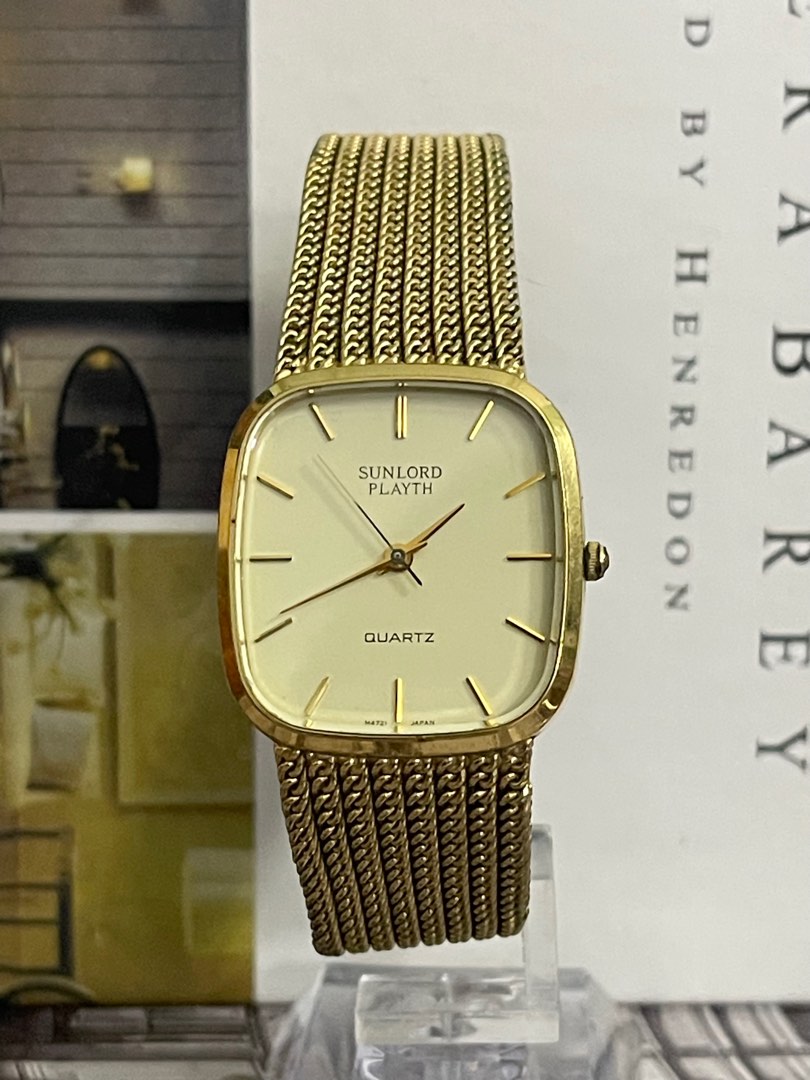 Vintage Sunloard Playth Tank Men Watch, Men's Fashion, Watches ...
