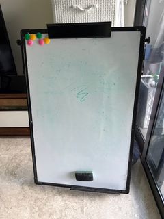 Whiteboard with Magnetic Markers, Hobbies & Toys, Stationery & Craft ...