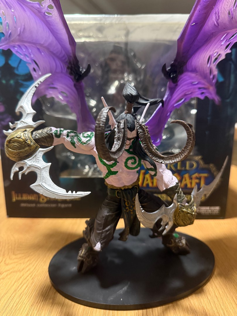 World of Warcraft Illidan Stormrage Figure, Hobbies & Toys, Toys ...