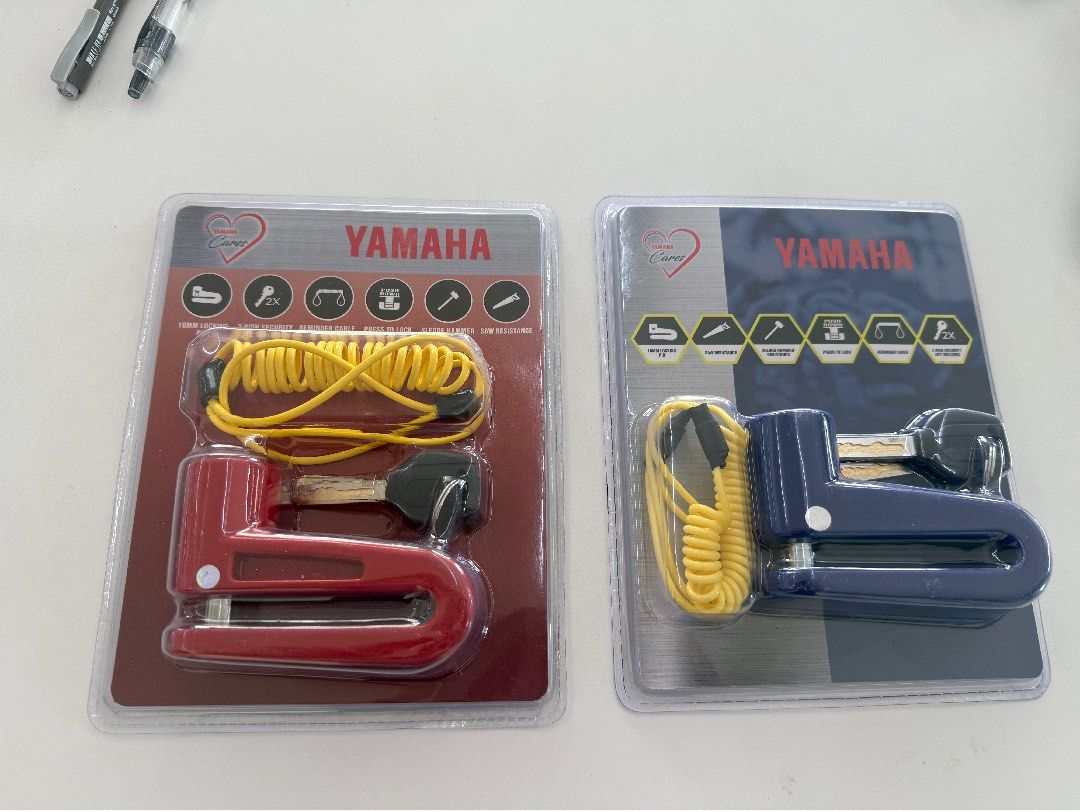 Yamaha original Disck Lock, Motorbikes on Carousell