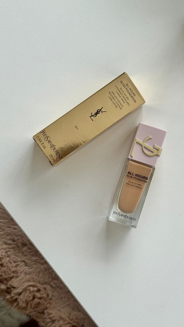 YSL All Hours Glow Foundation - MN7, Beauty & Personal Care, Face ...