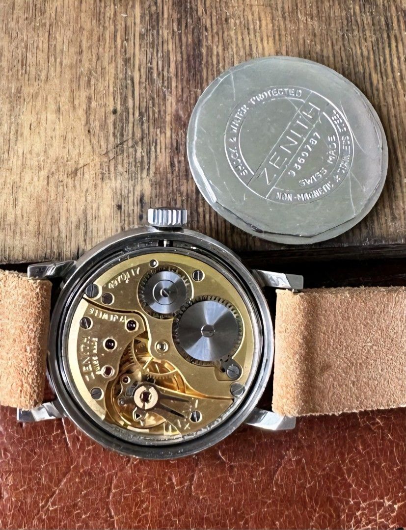 Zenith Star Logo Military Mechanical Watch, Luxury, Watches on Carousell