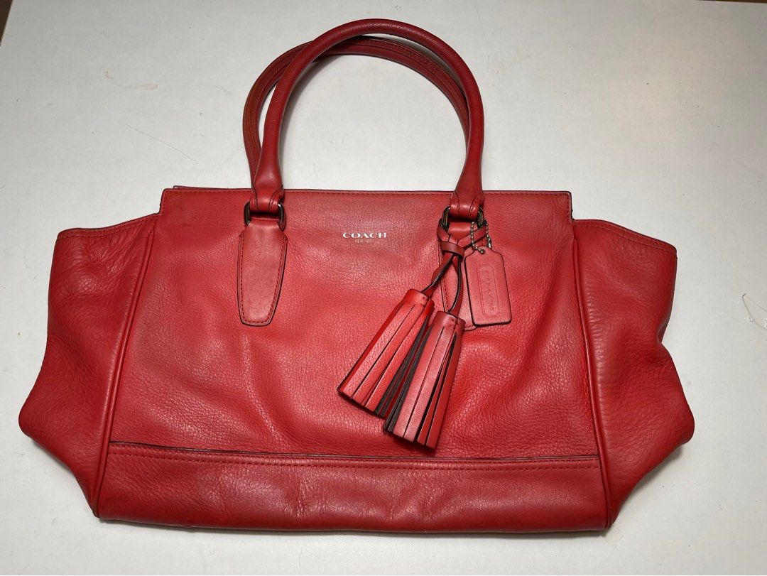 100% Authentic Coach - Legacy Leather Candace Carryall, Luxury, Bags ...