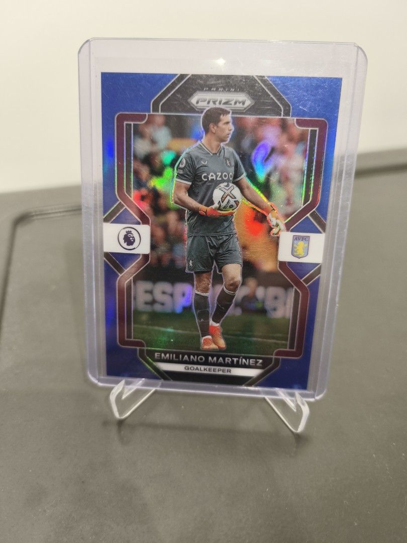 100 club keeper Emiliano Martinez Panini prizm, Hobbies & Toys ...