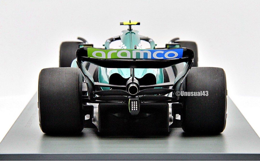 1/18 Spark Model Aston Martin AMR23 Aramco Cognizant F1 Team no.14 ...