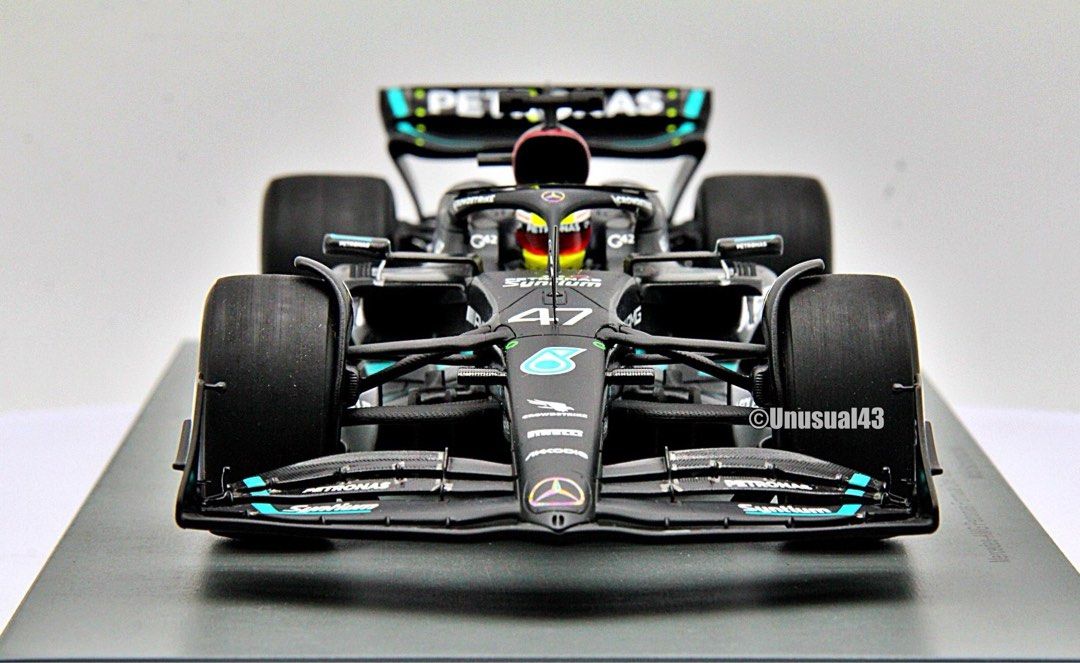 1/18 Spark Model Mercedes AMG Petronas F1 Team no.47 Mick Schumacher ...
