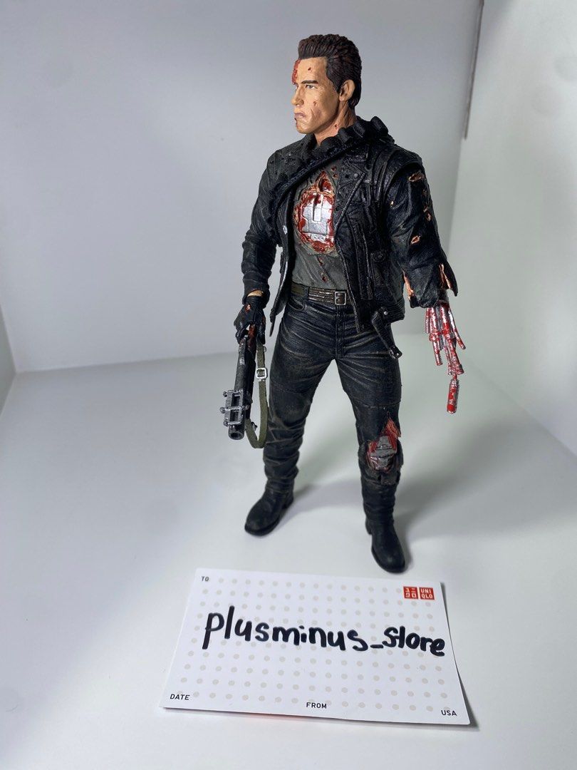 2009 Neca Terminator 2 Neca Final Battle T 800 7" Figure Rare, Hobbies ...