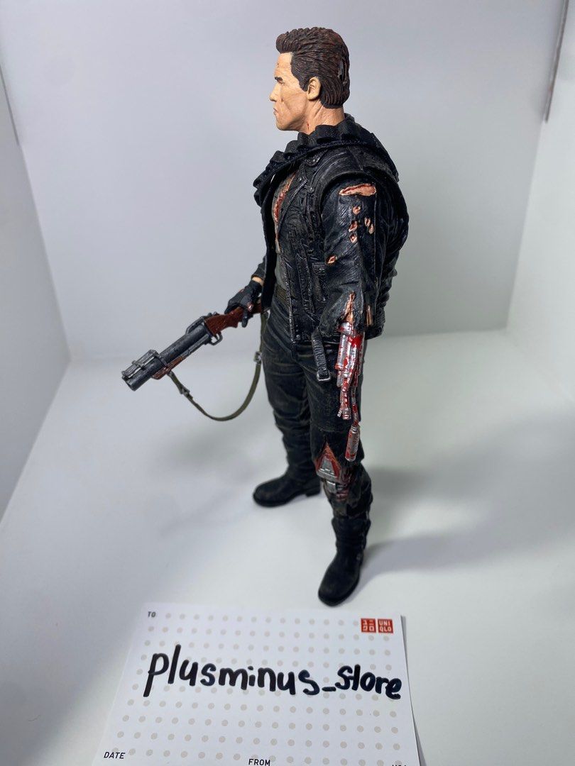 2009 Neca Terminator 2 Neca Final Battle T 800 7" Figure Rare, Hobbies ...