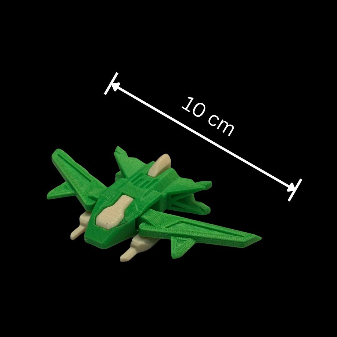 3d printed Jet Fighter model, Hobbies & Toys, Toys & Games on Carousell