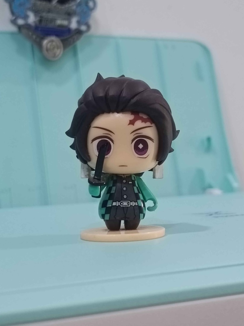 5CM Demon Slayer Kamado Tanjiro Mini Figurine, Hobbies & Toys, Toys ...