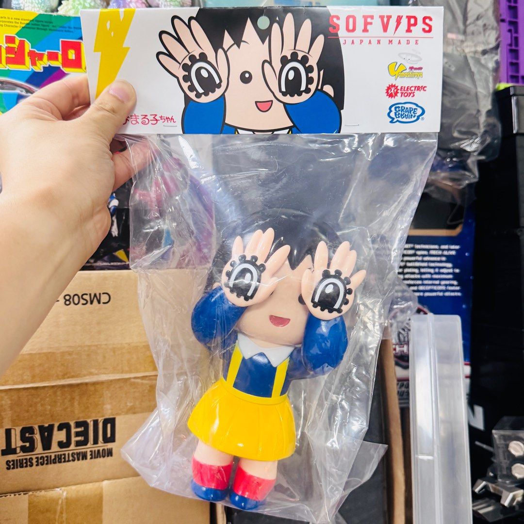 現貨 東京上野 Yamashiroya 限定 Grape Brain × Electric Toys Sakura Momoko Made in Japan 櫻桃小丸子 櫻桃子 日本製 搪膠 ...
