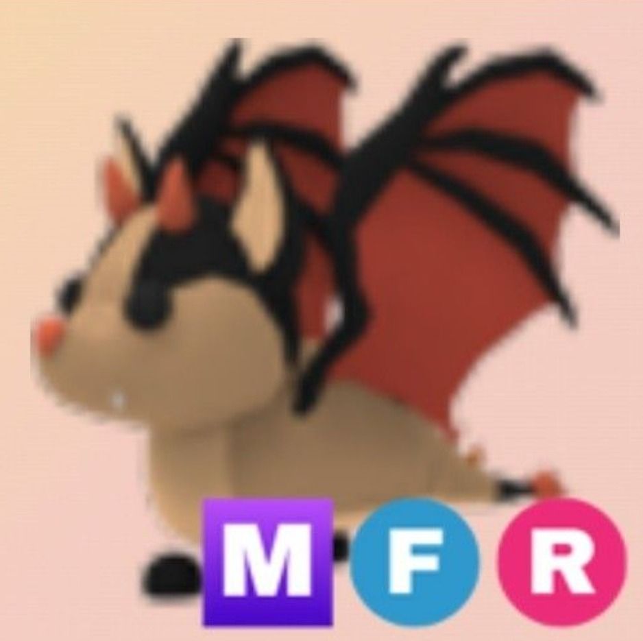 Adopt Me MFR Bat Dragon, Video Gaming, Gaming Accessories, In-Game ...
