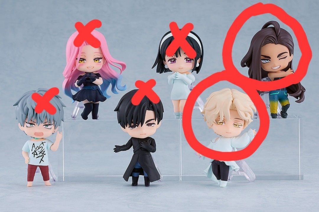 Alien stage blind box nendoroid/figure preorder (luka & hyuna), Hobbies ...