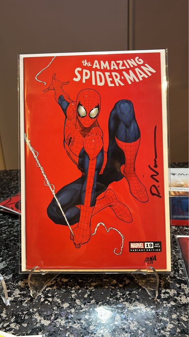 Amazing Spider-Man #51 Tradedress signed by David Nakayama, Hobbies ...
