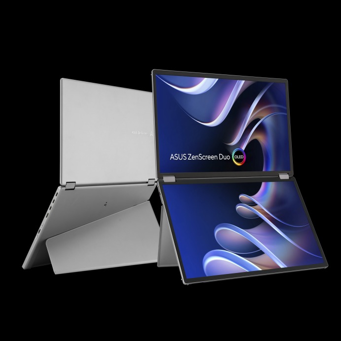 ASUS Zen Screen Duo OLED MQ149CD Foldable Portable Monitor, Computers ...