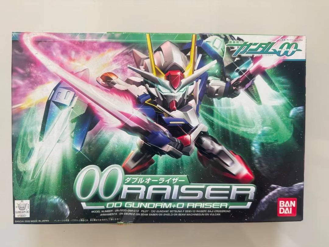 Bandai SD Gundam 00 Raiser Model Kit, Hobbies & Toys, Toys & Games on ...