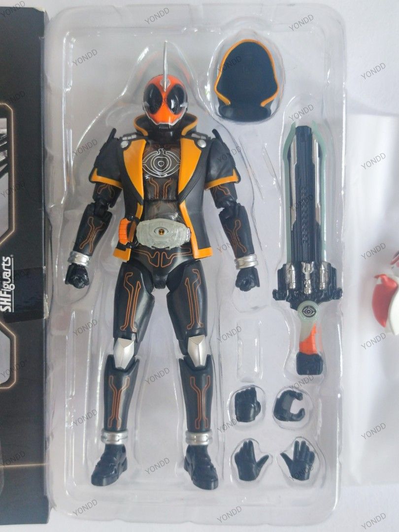 Bandai shf s.h.figuarts Kamen Rider Ghost Ore Damashii 1/12 mafex ...